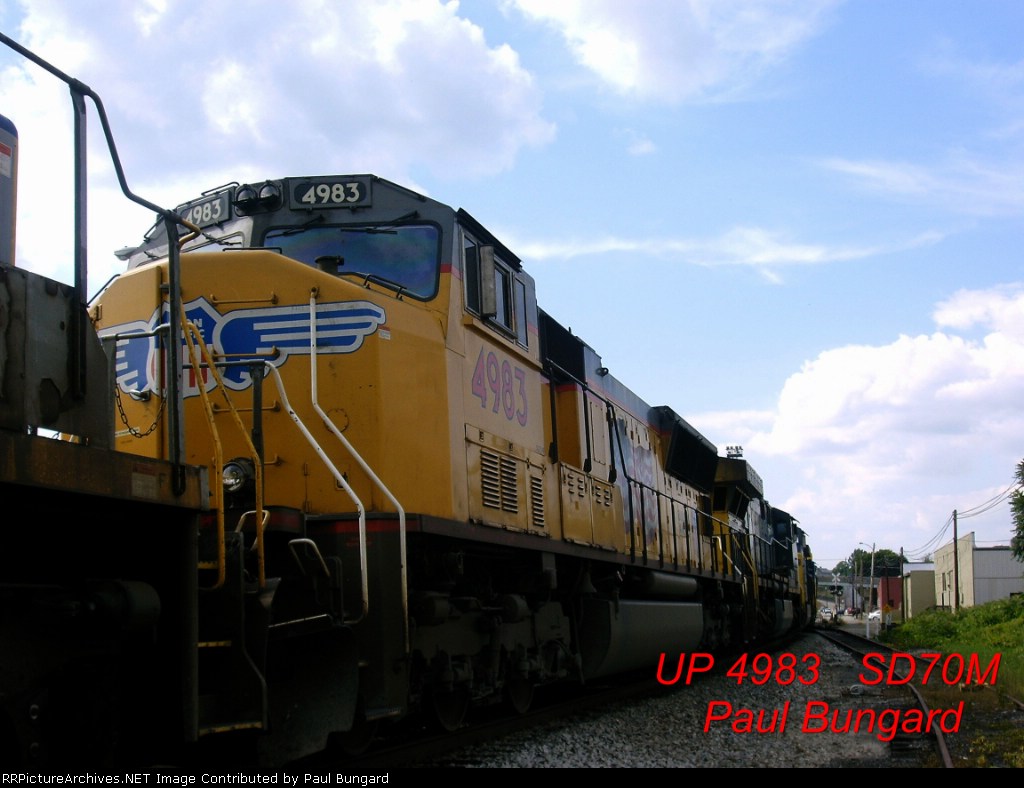 UP 4983 SD70M 08/01/2006